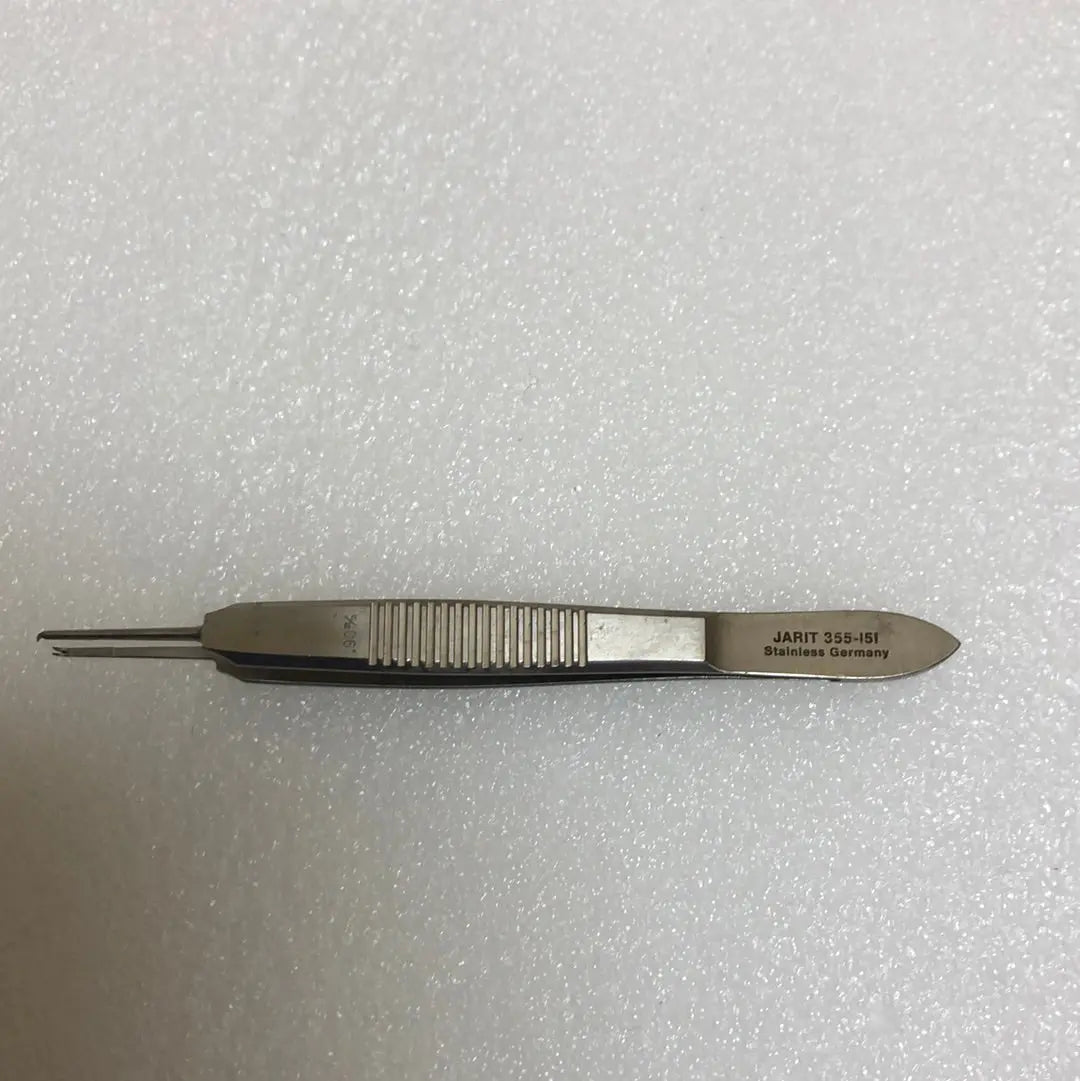 Jarit 355-151 1x2 Teeth Forcep 3 3/4” | KeeboMed Medical Instruments