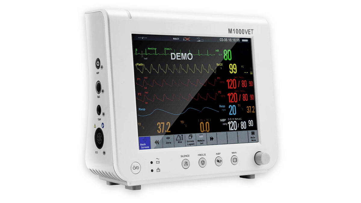 BLT M1000 Vet 8" Multi-Parameter Monitor – KeeboMed