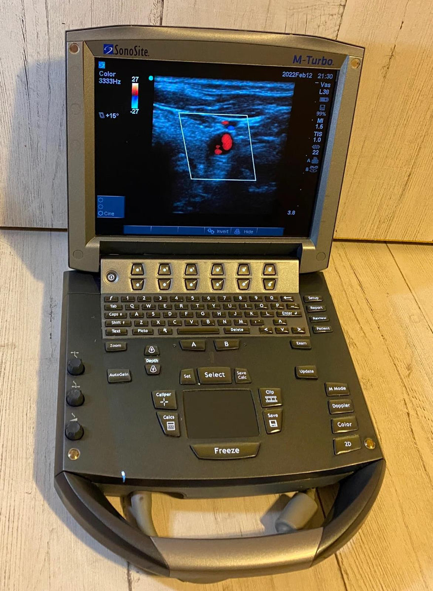 Veterinary SonoSite M Turbo Vet Ultrasound Machine With Rectal Probe L ...