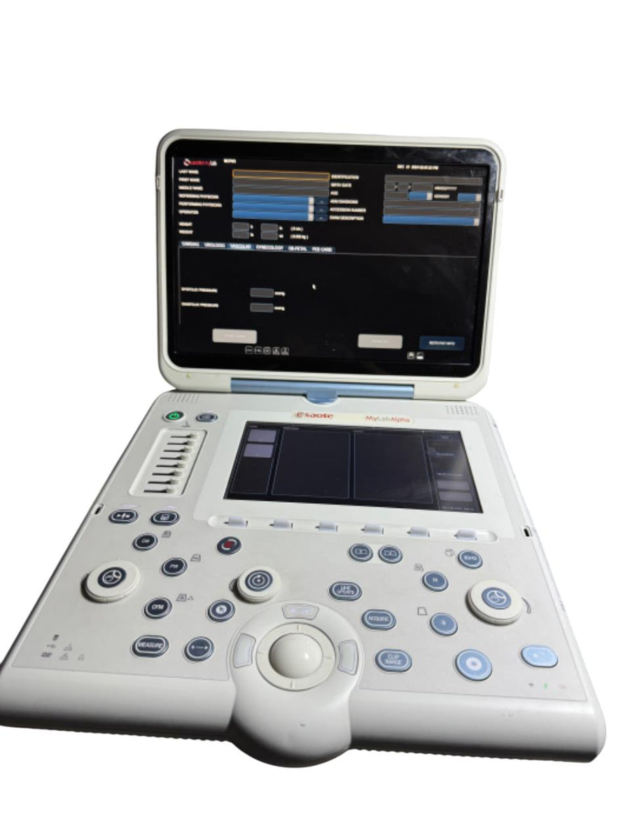 Esaote MyLab Alpha Portable Ultrasound With Case-Cardiac Vascular mod ...
