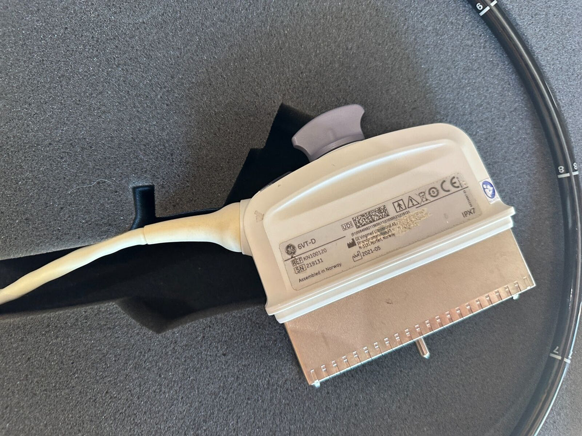GE ULTRASOUND TEE TRANSDICER PROBE 6VT-D Manufactured 2021 – KeeboMed