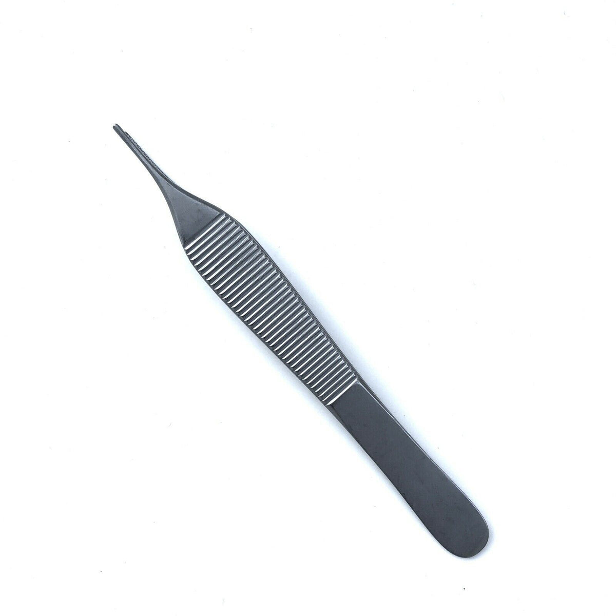 Jarit 130-245 Adson Tissue Forceps Matte Finish, 1x2 Teeth, 4-3/4" (DM ...