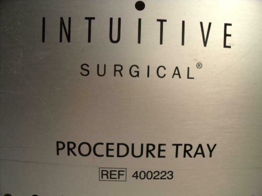 Empty Intuitive Surgical 400223 Procedure Tray Sterilization Case | PR ...