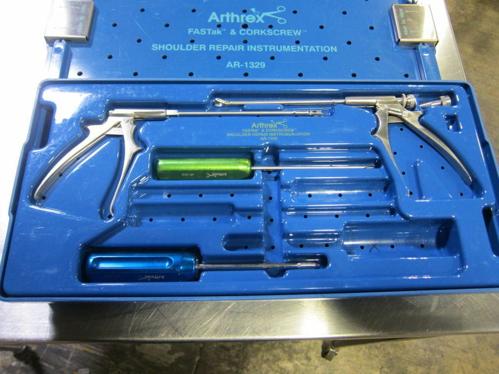 Arthrex AR-1329 Fastak & Corkscrew Shoulder Repair Instrumentation (6D ...