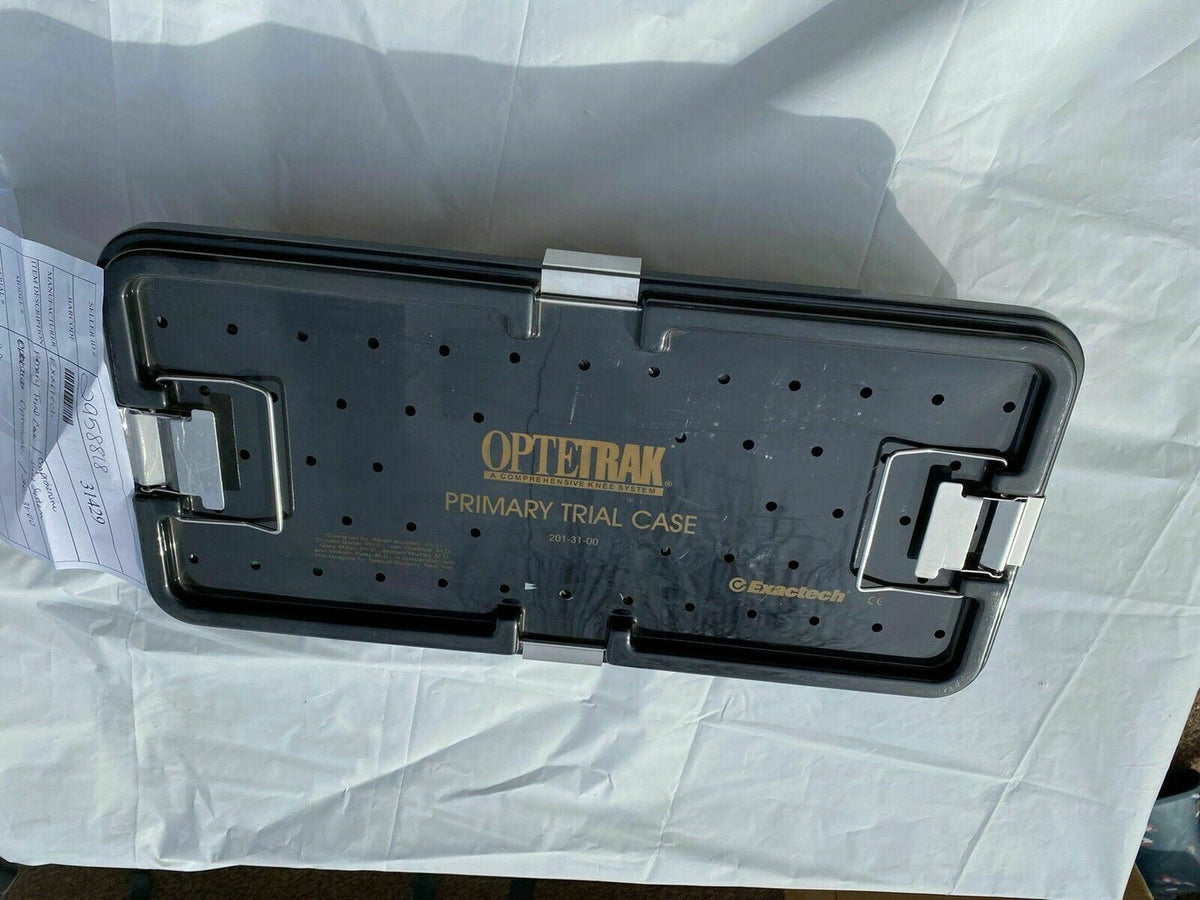 Exactech Primary Trial Case With Instruments Incomplete – KeeboMed