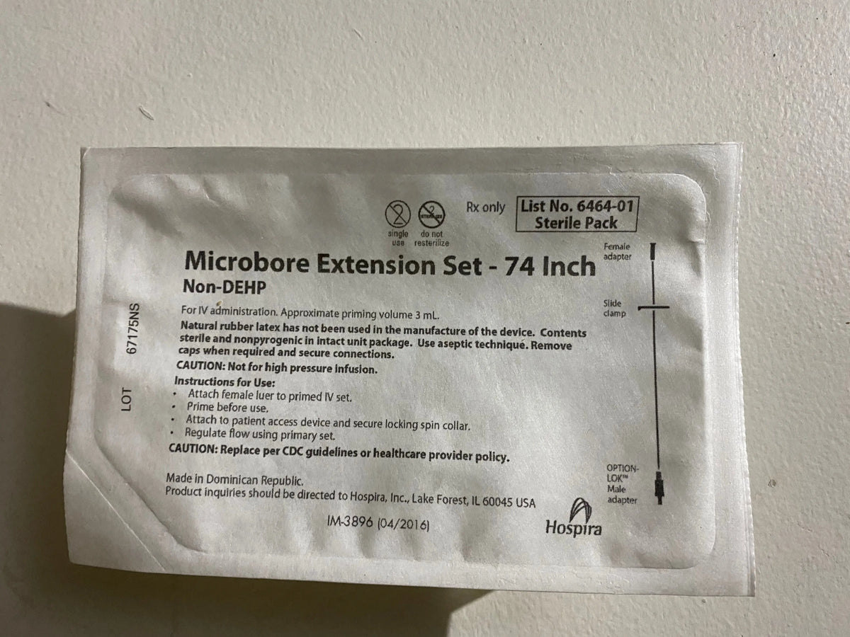 Hospira Microbore Extension Set | KeeboMed