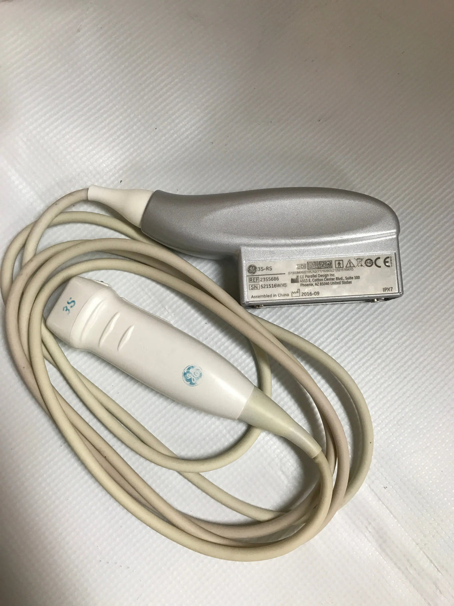 GE VIVID E Ultrasound with 2 Probes, Used | KeeboMed
