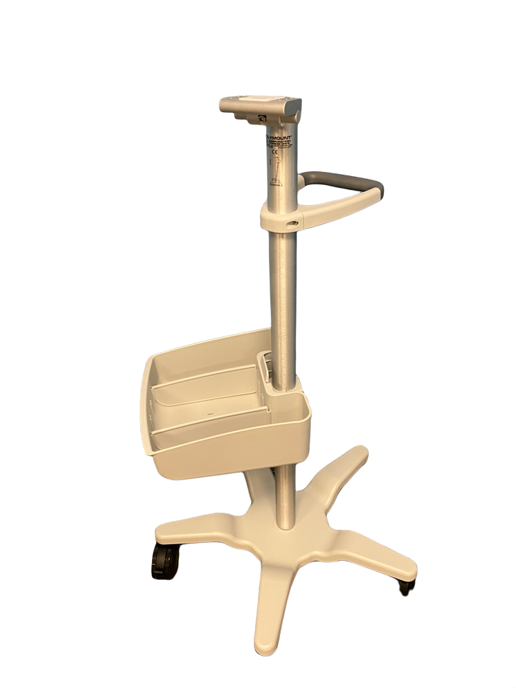 RS-0006 Polymount Cart, Trolley for Philips Respironics Intellivue Mon ...