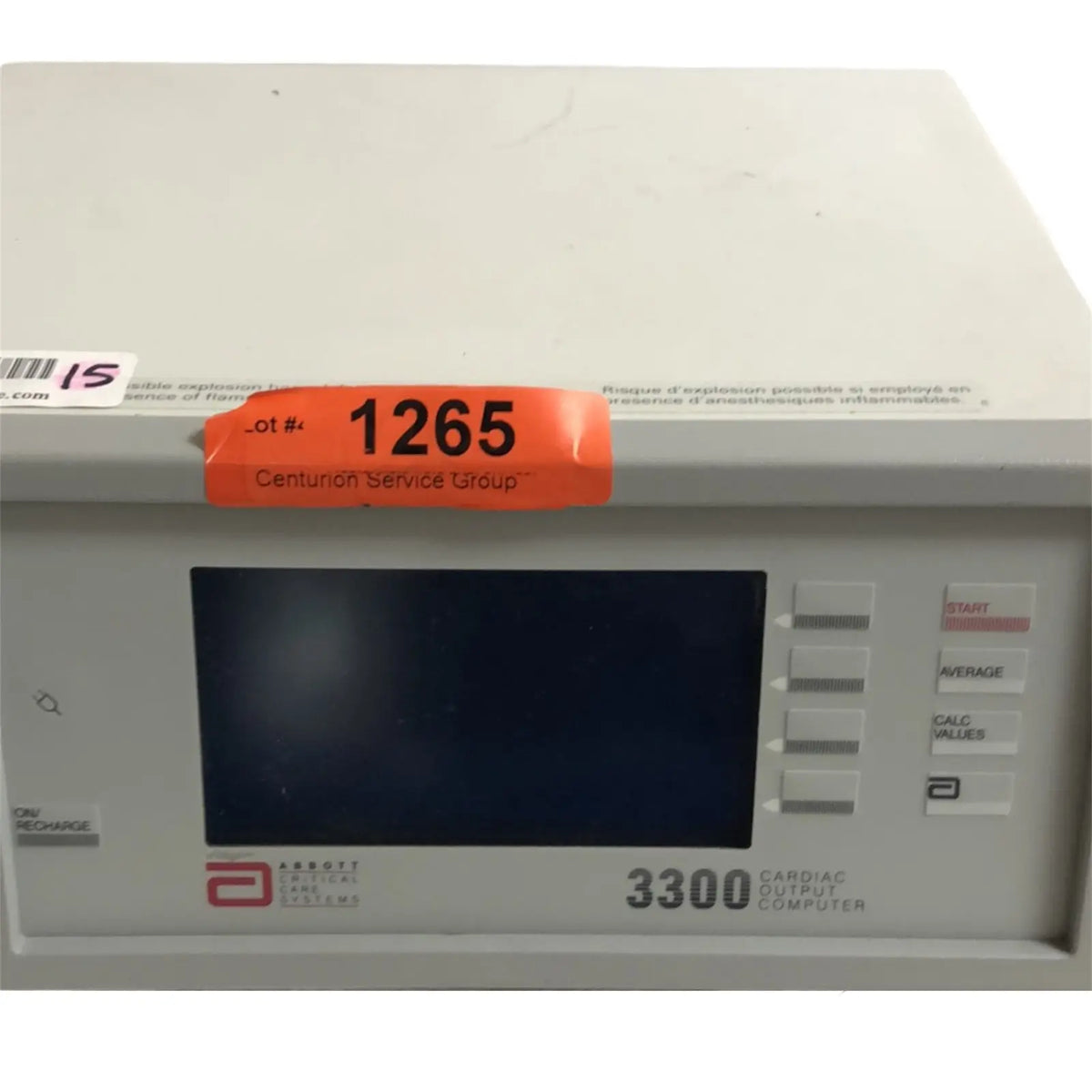 Abbott 3300 Cardiac Output Computer | KeeboMed