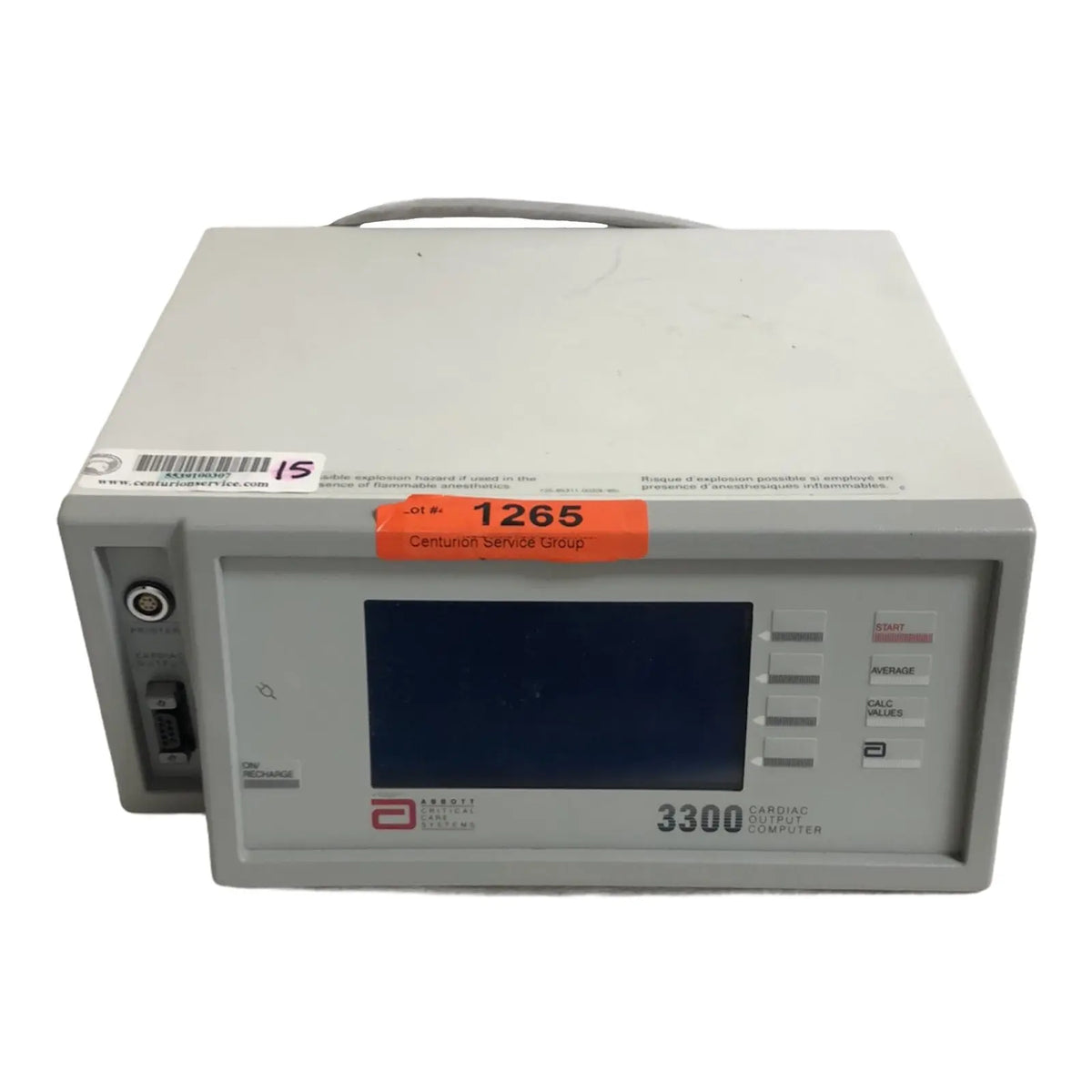 Abbott 3300 Cardiac Output Computer | KeeboMed