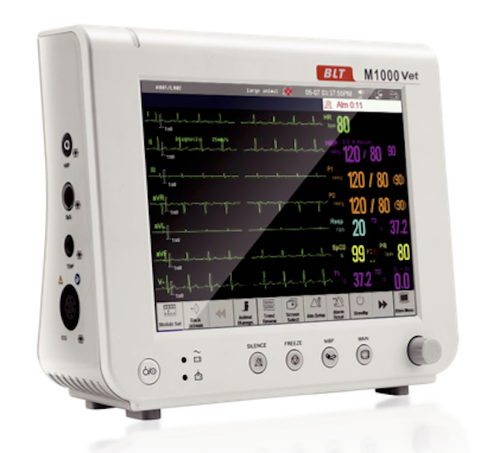 BLT M1000Vet Biolight Multi-Parameter Veterinary Monitor | KeeboMed