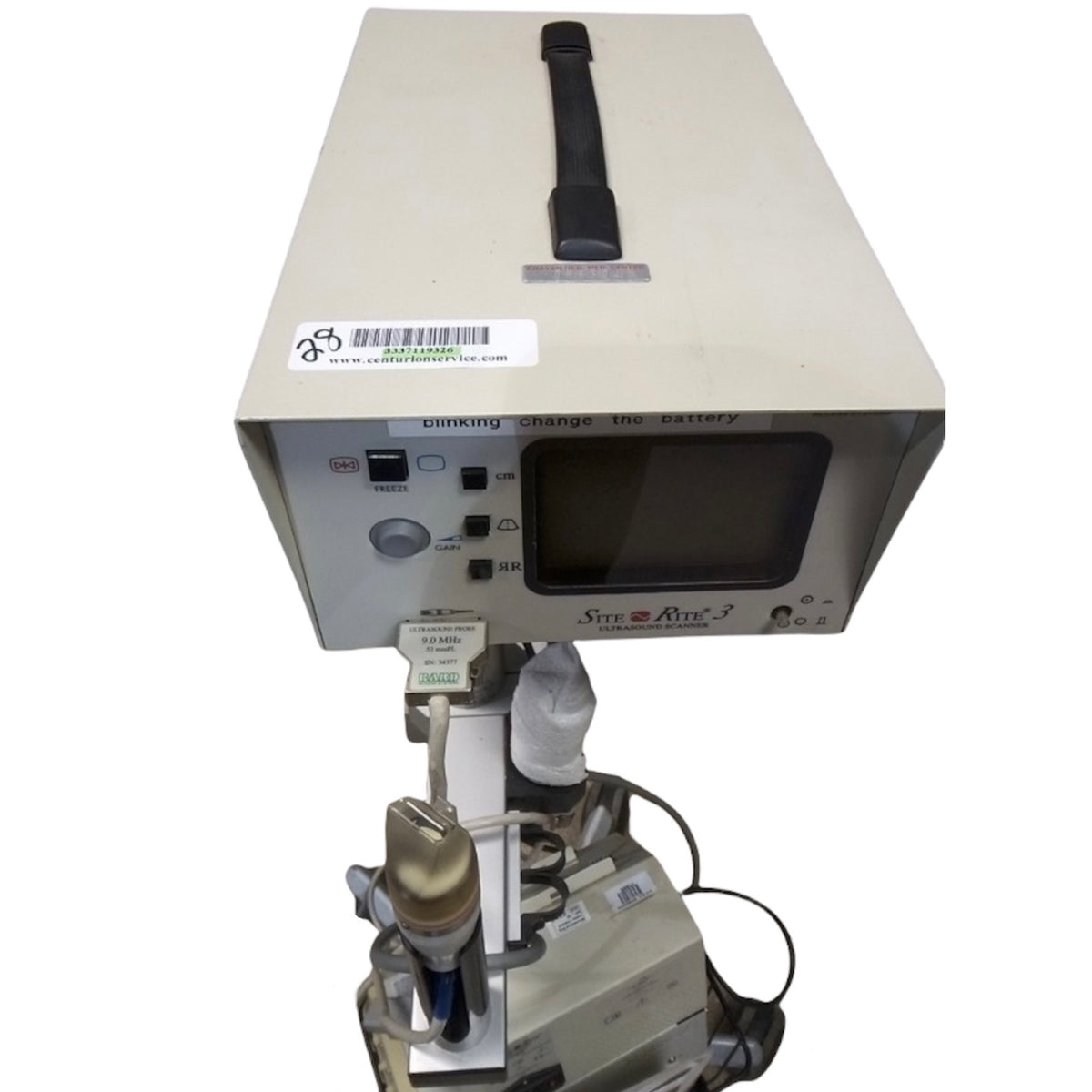 Bard Medical Site Rite 3 Portable Ultrasound 2 Probes | KeeboMed