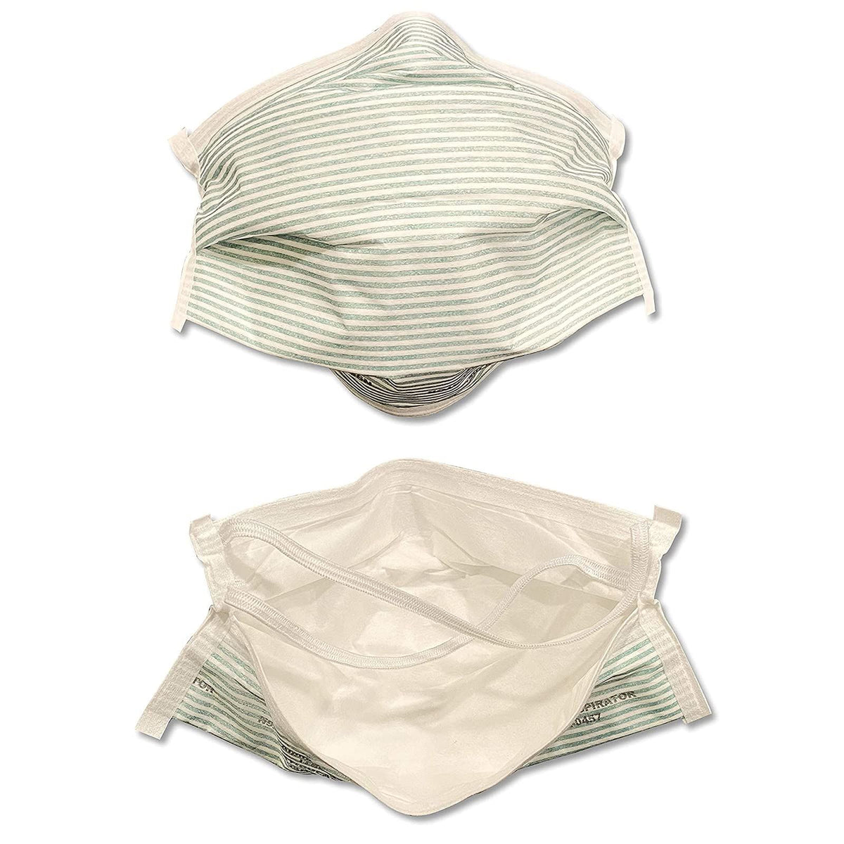 Alpha Pro Tech Particulate Respirator 695, Teal Stripe, One Size Fits ...