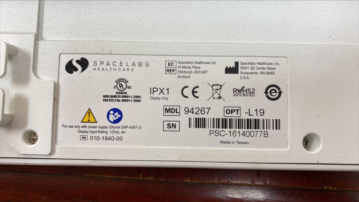 SPACELABS 94267 PATIENT MONITOR – KeeboMed