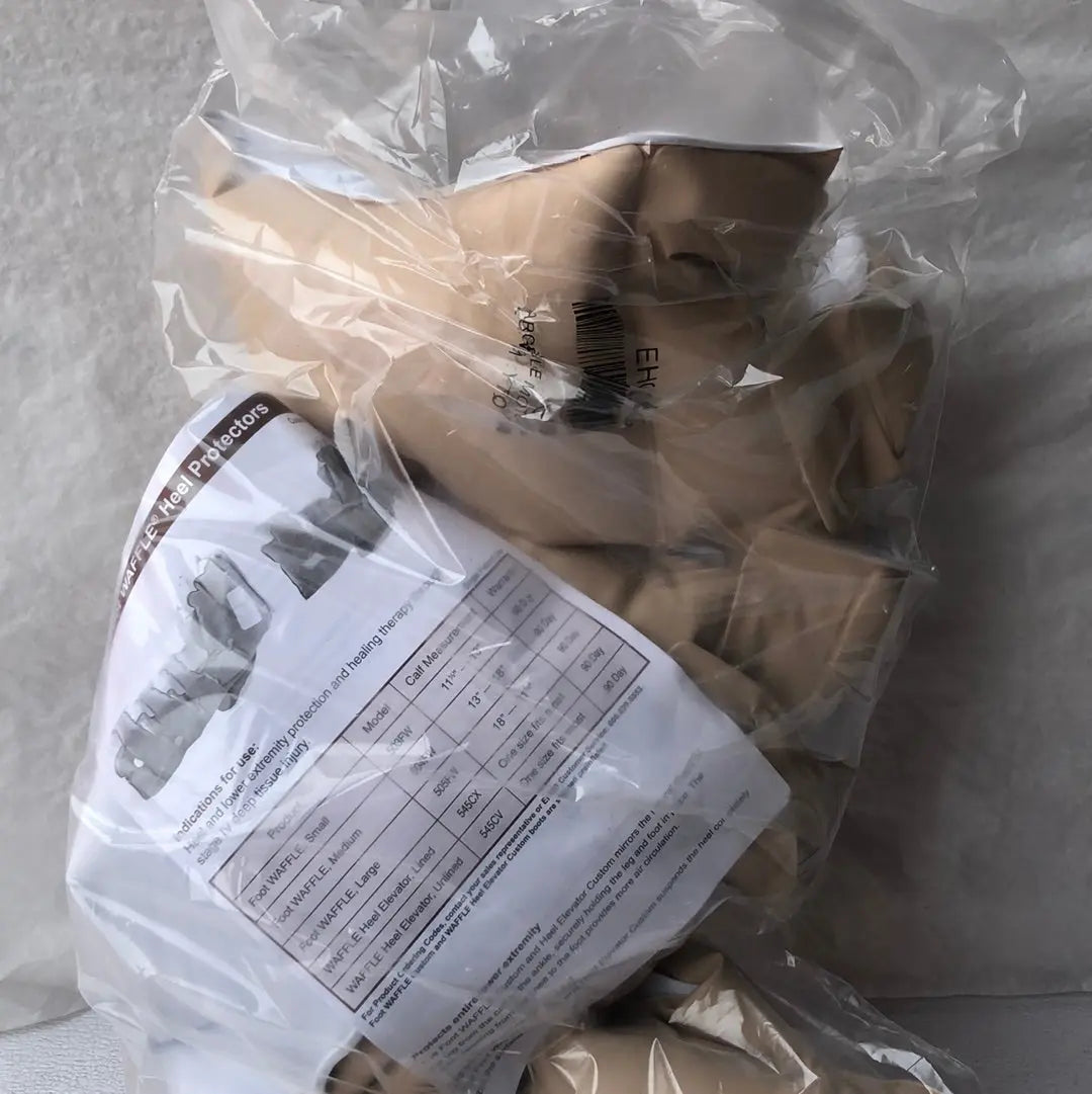 EHOB 505FW Large Foot Waffle Heel Protectors | KeeboMed Medical Care