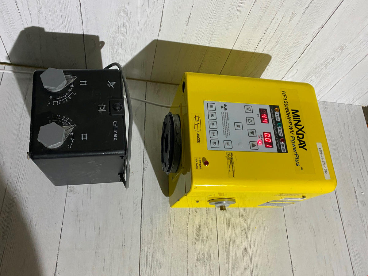 MinXray HF120/60HPPWV PowerPlus Portable X-Ray Machine For Repair 2009 ...
