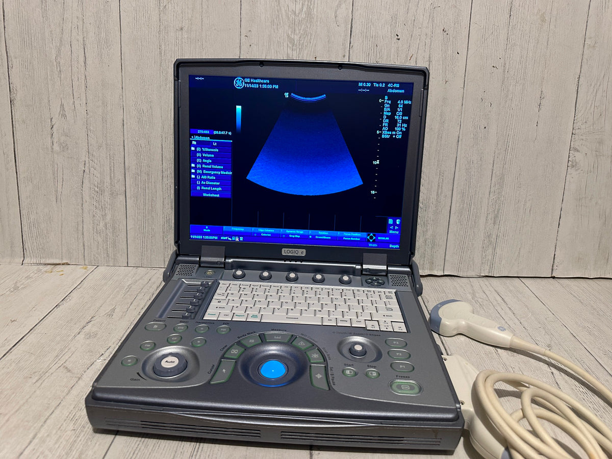 GE LOGIQ E Ultrasound DOM 2012 -No probes – KeeboMed