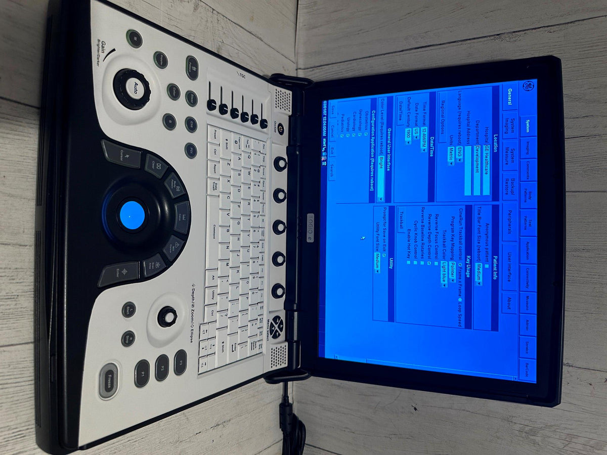 BT12 GE LOGIQ E Next Ge Ultrasound 2012, Vascular,OBGYN, MSK – KeeboMed