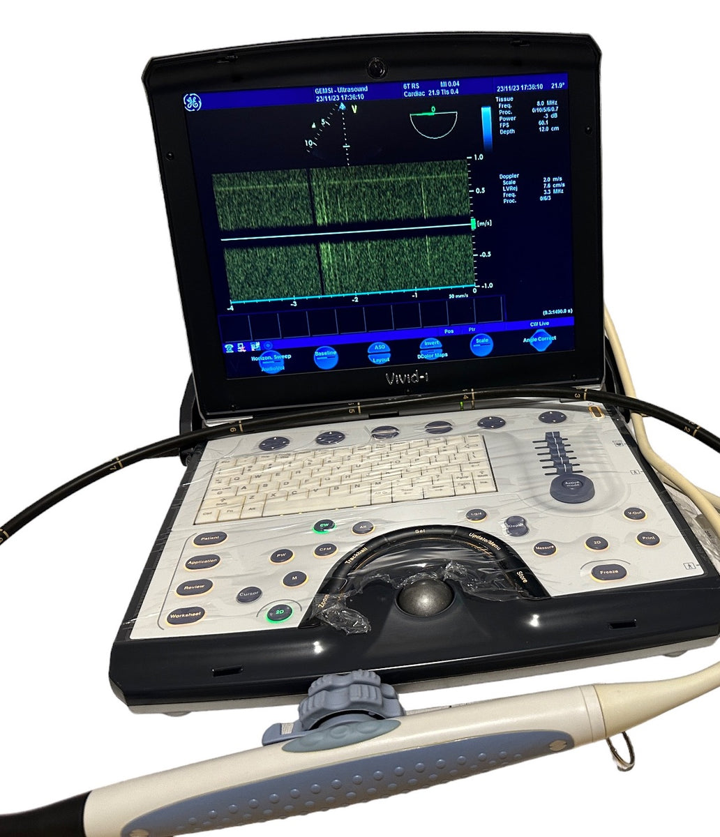 GE Vivid I Color Doppler Ultrasound & 6T TEE Probe – KeeboMed