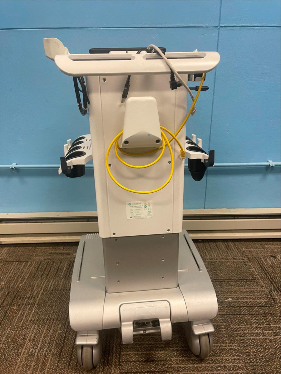 Mobile Trolley- Safelock Cart for Ultrasound Machine: GE Vivid i - H45 ...