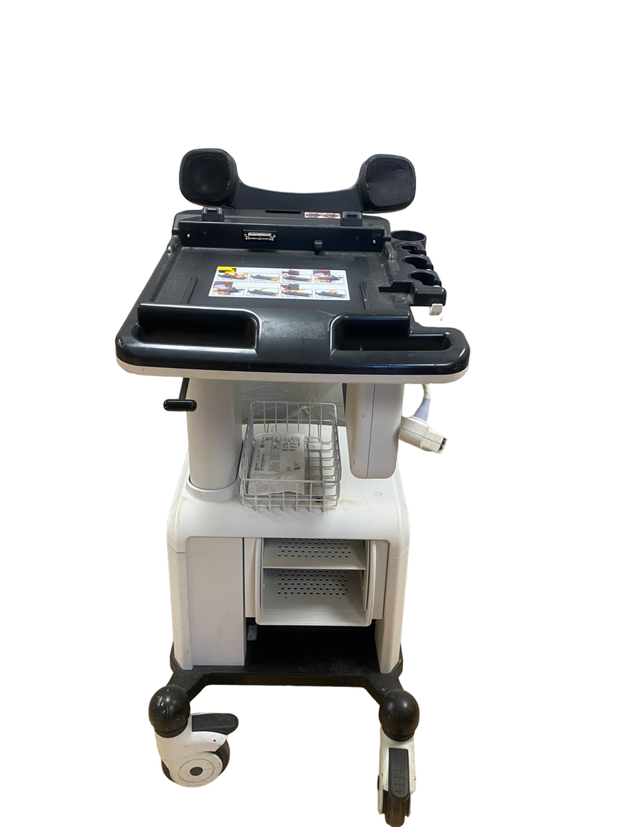 Cart Trolley for GE Logiq E and I ,DOM 2014 with Triple probe connecto ...