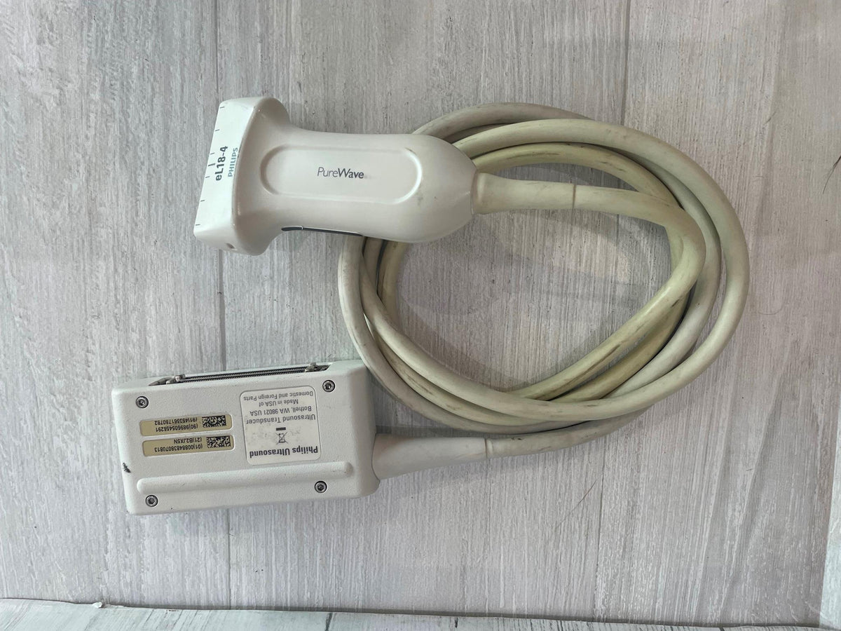 Philips eL18-4 Compact Ultrasound Probe Transducer – KeeboMed