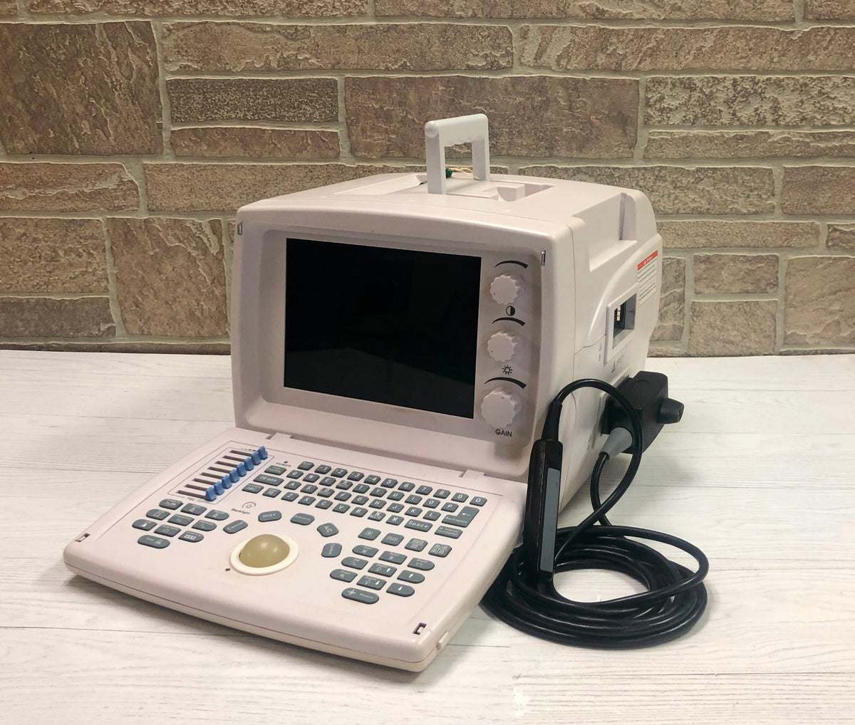 Veterinary Ultrasound Scanner Machine with one Probe, WED-9618V – KeeboMed