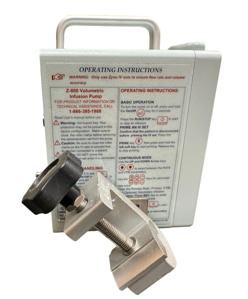 ZYNO MEDICAL Z-800 INFUSION PUMP – KeeboMed