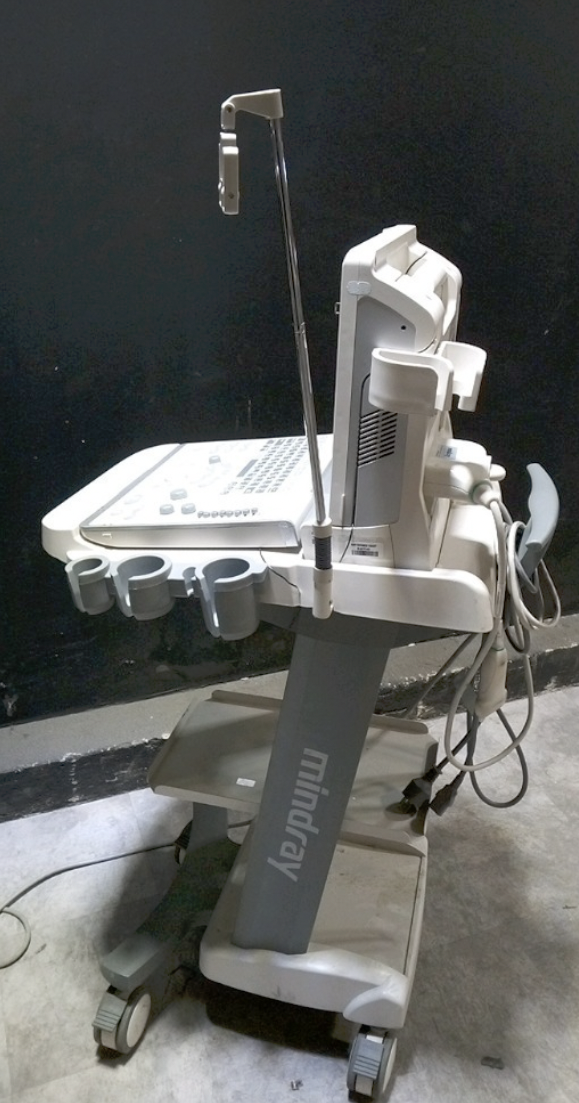 MINDRAY Z6 ULTRASOUND MACHINE WITH 1 PROBE (7L4P) 2014 COLOR DOPPLER ...