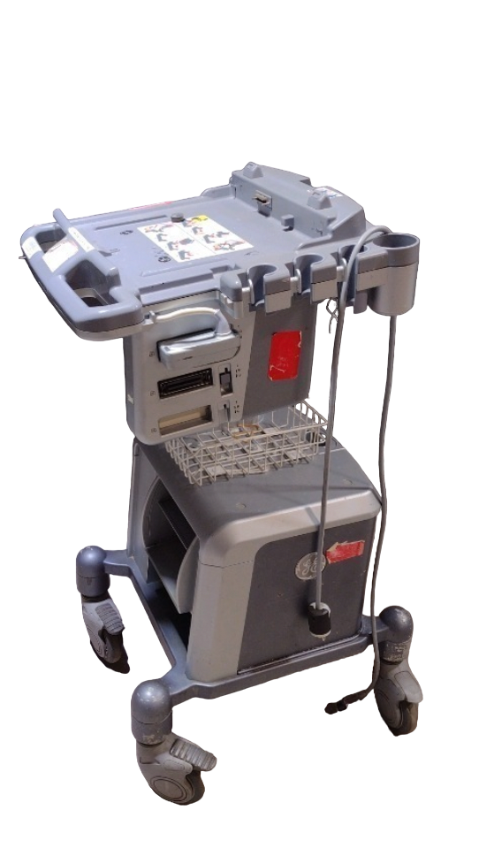 Cart Trolley for GE LogiQ E and I with Triple probe connector-Docking ...