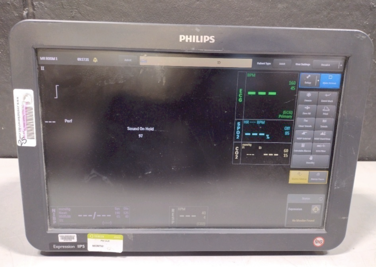 PHILIPS EXPRESSION IP5 PATIENT MONITOR – KeeboMed